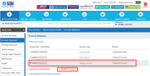 Bank statement SBI [2023] | Download SBI account Statement online