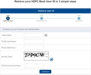 Customer ID in HDFC bank | Forgot Customer ID in HDFC bank